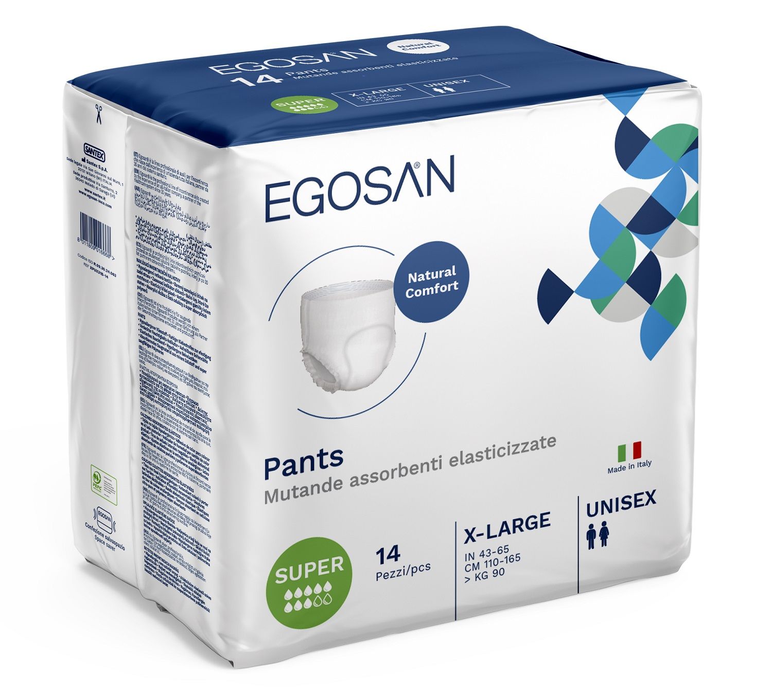 Egosan Super Pants - Extra Large| diskrete und schnelle Lieferung